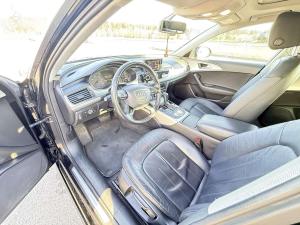 Black Audi A6 2015 in Ukmerge, with an engine capacity of 1.97 L and mileage of 261 thousand km for 11399 €, photo 12 on AUTOMOTO.COM.LV