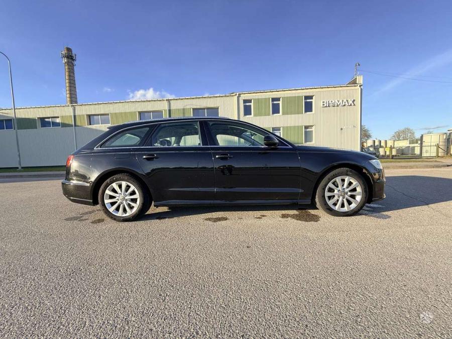 Black Audi A6 2015 in Ukmerge, with an engine capacity of 1.97 L and mileage of 261 thousand km for 11399 €, photo 17 on AUTOMOTO.COM.LV