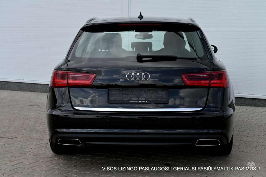 Black Audi A6 2015 in Kretinga, with an engine capacity of 1.97 L and mileage of 245 thousand km for 11899 €, photo 9 on AUTOMOTO.COM.LV