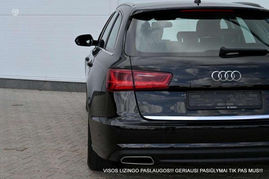 Black Audi A6 2015 in Kretinga, with an engine capacity of 1.97 L and mileage of 245 thousand km for 11899 €, photo 11 on AUTOMOTO.COM.LV