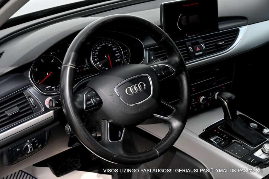 Black Audi A6 2015 in Kretinga, with an engine capacity of 1.97 L and mileage of 245 thousand km for 11899 €, photo 21 on AUTOMOTO.COM.LV