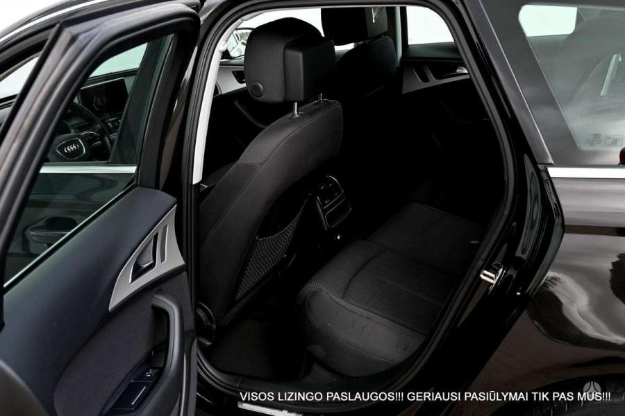 Black Audi A6 2015 in Kretinga, with an engine capacity of 1.97 L and mileage of 245 thousand km for 11899 €, photo 25 on AUTOMOTO.COM.LV