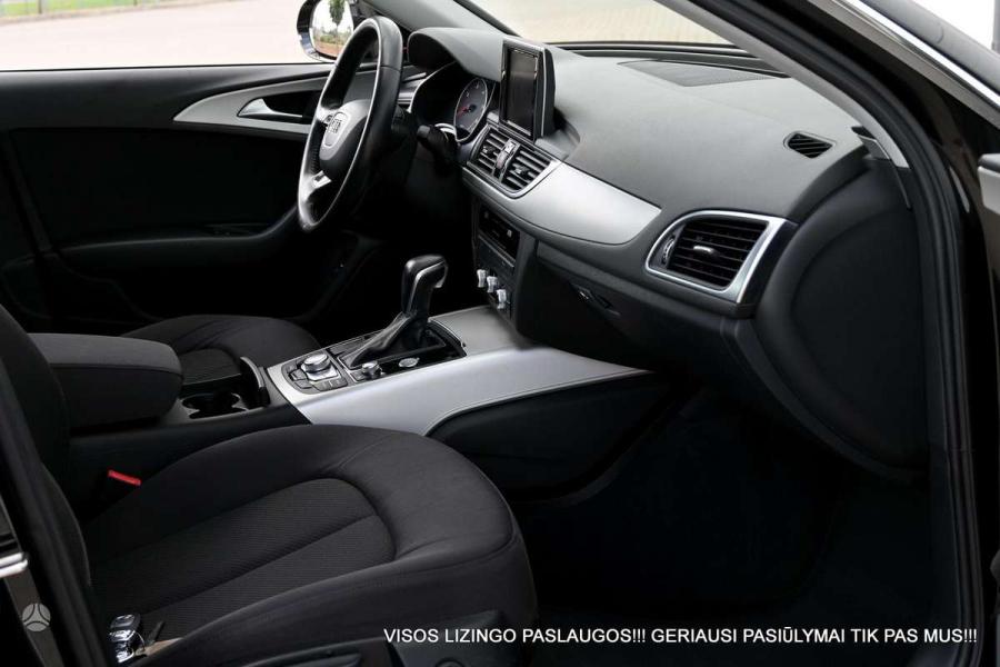 Black Audi A6 2015 in Kretinga, with an engine capacity of 1.97 L and mileage of 245 thousand km for 11899 €, photo 26 on AUTOMOTO.COM.LV