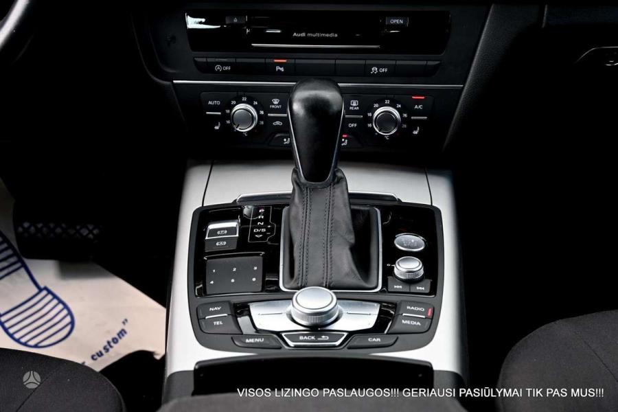 Black Audi A6 2015 in Kretinga, with an engine capacity of 1.97 L and mileage of 245 thousand km for 11899 €, photo 31 on AUTOMOTO.COM.LV