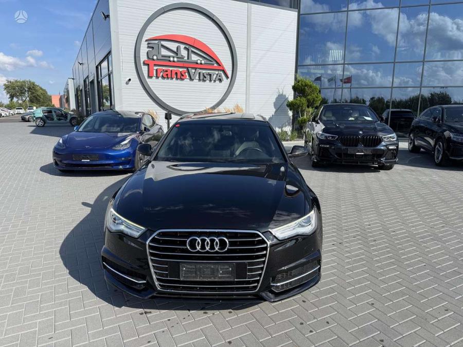 Black Audi A6 2015 in Telschi, with an engine capacity of 1.97 L and mileage of 226 thousand km for 13500 €, photo 11 on AUTOMOTO.COM.LV