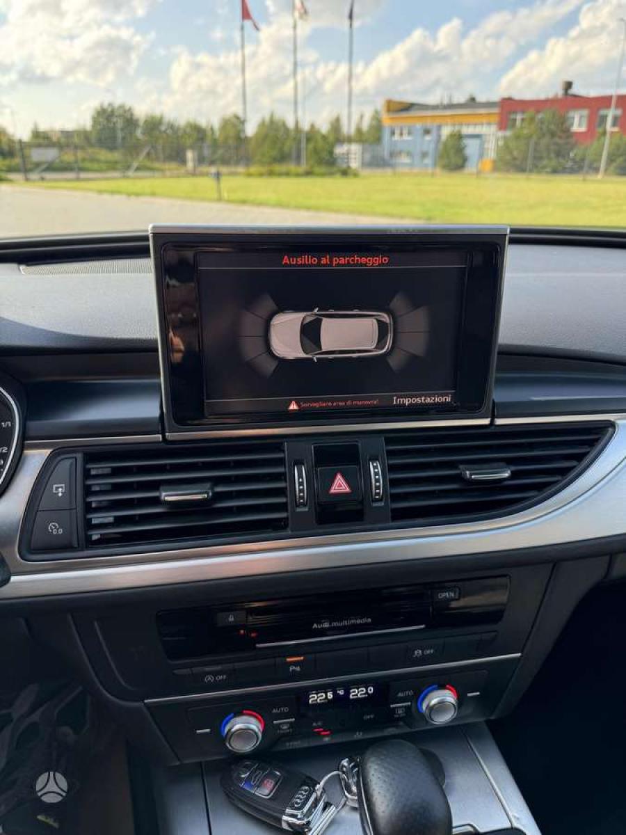 Black Audi A6 2015 in Telschi, with an engine capacity of 1.97 L and mileage of 226 thousand km for 13500 €, photo 32 on AUTOMOTO.COM.LV