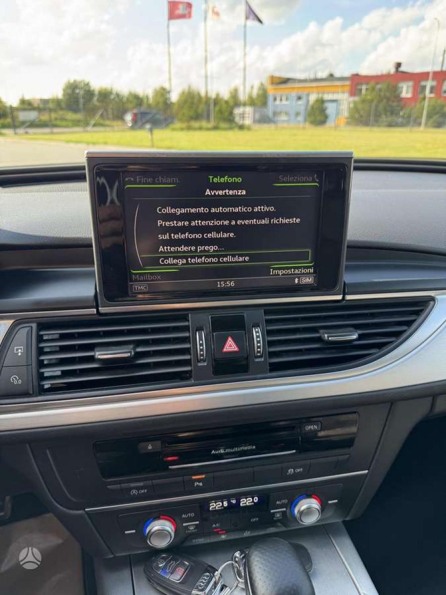 Black Audi A6 2015 in Telschi, with an engine capacity of 1.97 L and mileage of 226 thousand km for 13500 €, photo 35 on AUTOMOTO.COM.LV