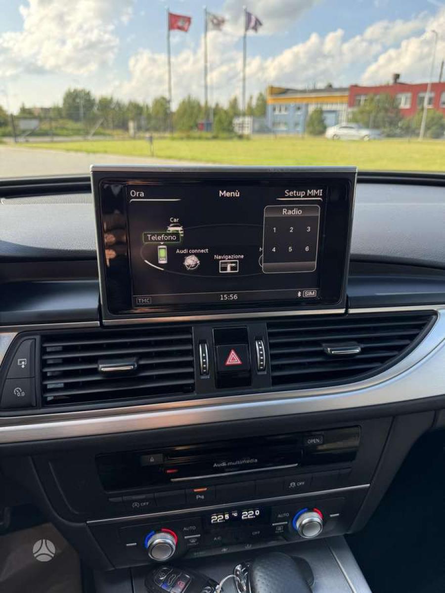 Black Audi A6 2015 in Telschi, with an engine capacity of 1.97 L and mileage of 226 thousand km for 13500 €, photo 36 on AUTOMOTO.COM.LV
