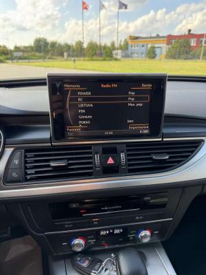 Black Audi A6 2015 in Telschi, with an engine capacity of 1.97 L and mileage of 226 thousand km for 13500 €, photo 38 on AUTOMOTO.COM.LV