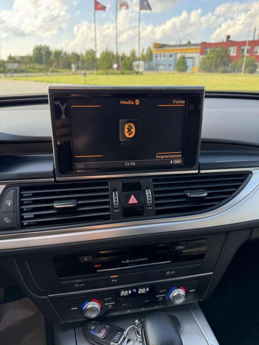 Black Audi A6 2015 in Telschi, with an engine capacity of 1.97 L and mileage of 226 thousand km for 13500 €, photo 40 on AUTOMOTO.COM.LV