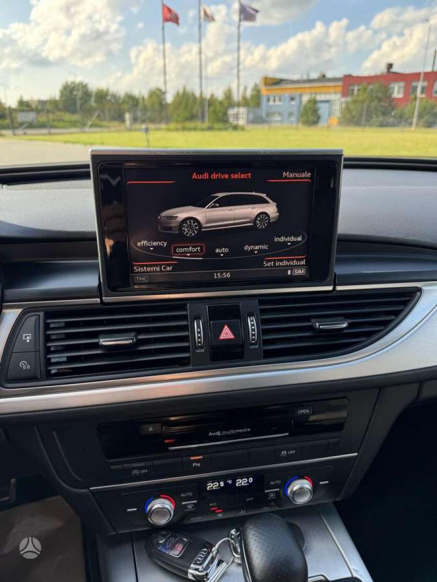 Black Audi A6 2015 in Telschi, with an engine capacity of 1.97 L and mileage of 226 thousand km for 13500 €, photo 42 on AUTOMOTO.COM.LV