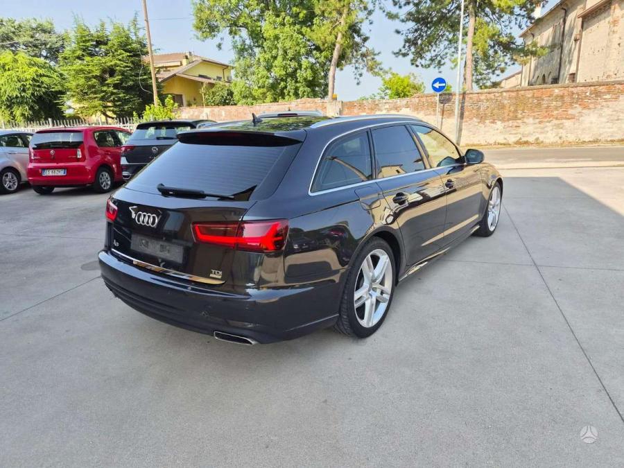 Black Audi A6 2015 in Kaunas, with an engine capacity of 1.97 L and mileage of 295 thousand km for 10750 €, photo 6 on AUTOMOTO.COM.LV