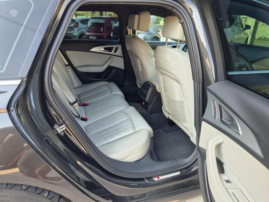 Black Audi A6 2015 in Kaunas, with an engine capacity of 1.97 L and mileage of 295 thousand km for 10750 €, photo 8 on AUTOMOTO.COM.LV