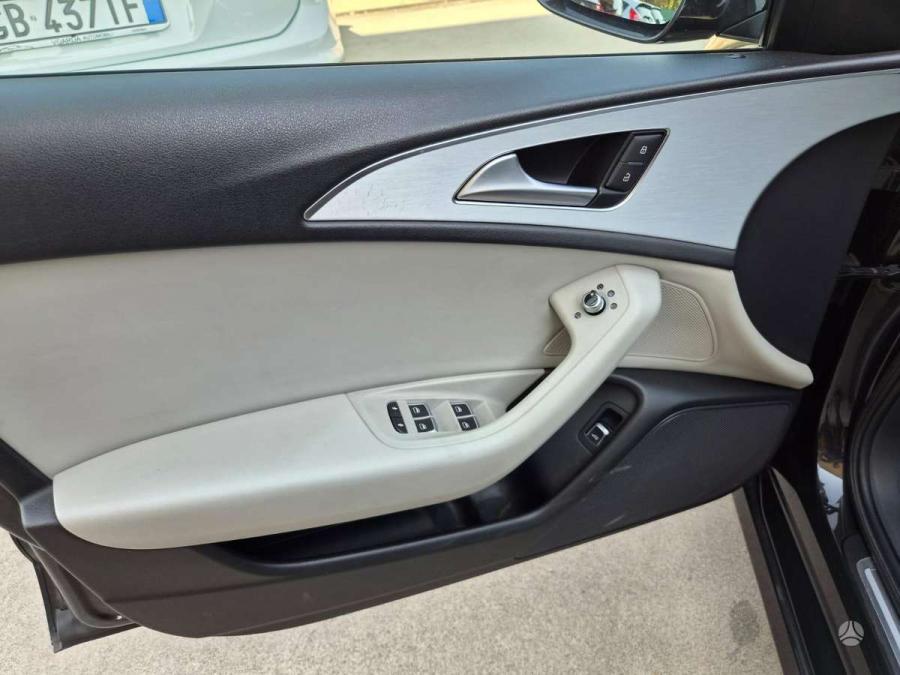 Black Audi A6 2015 in Kaunas, with an engine capacity of 1.97 L and mileage of 295 thousand km for 10750 €, photo 11 on AUTOMOTO.COM.LV
