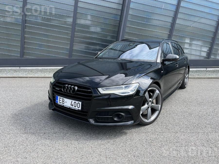 Melns Audi A6 2015 Liepāja, ar dzinēja tilpumu 3.00 L un nobraukumu 306 tūkst. km par 17850 €, foto 1 vietnē AUTOMOTO.COM.LV