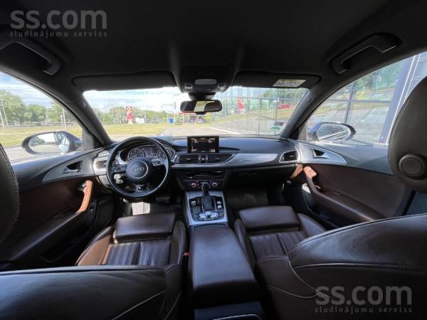 Melns Audi A6 2015 Liepāja, ar dzinēja tilpumu 3.00 L un nobraukumu 306 tūkst. km par 17850 €, foto 10 vietnē AUTOMOTO.COM.LV