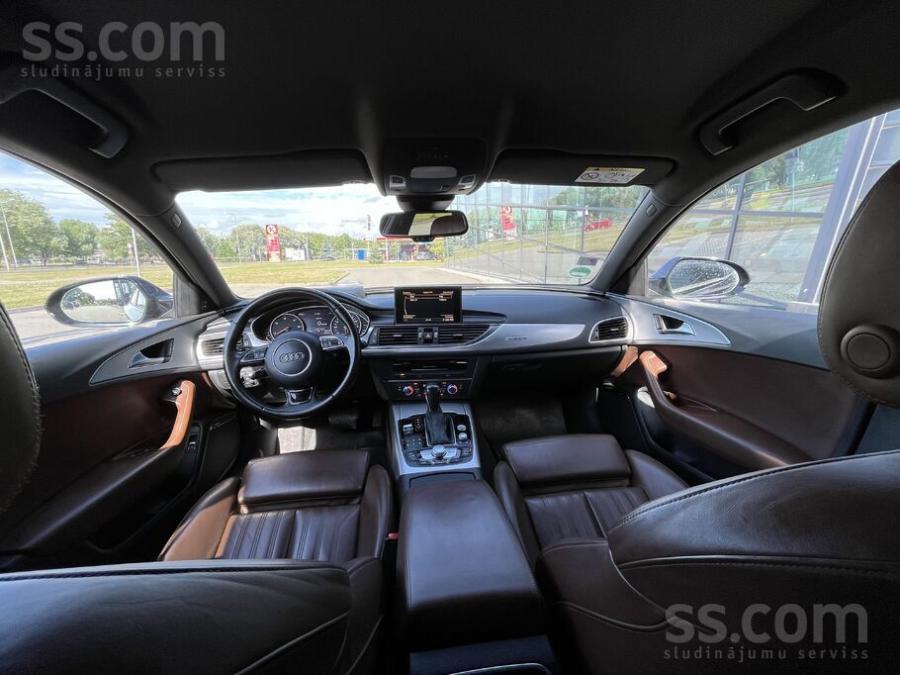 Melns Audi A6 2015 Liepāja, ar dzinēja tilpumu 3.00 L un nobraukumu 306 tūkst. km par 17850 €, foto 10 vietnē AUTOMOTO.COM.LV