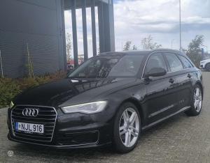Black Audi A6 2015 in Vilnius, with an engine capacity of 2.97 L and mileage of 241 thousand km for 11500 €, photo 3 on AUTOMOTO.COM.LV