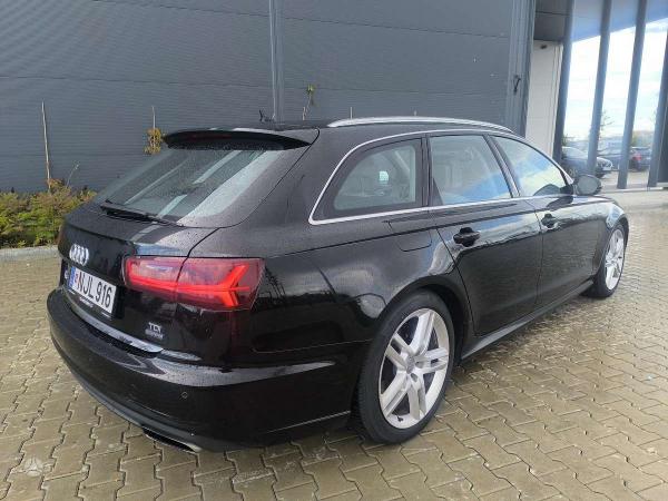 Melns Audi A6 2015 Viļņa, ar dzinēja tilpumu 2.97 L un nobraukumu 241 tūkst. km par 11500 €, foto 6 vietnē AUTOMOTO.COM.LV