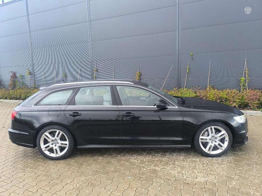 Black Audi A6 2015 in Vilnius, with an engine capacity of 2.97 L and mileage of 241 thousand km for 11500 €, photo 7 on AUTOMOTO.COM.LV