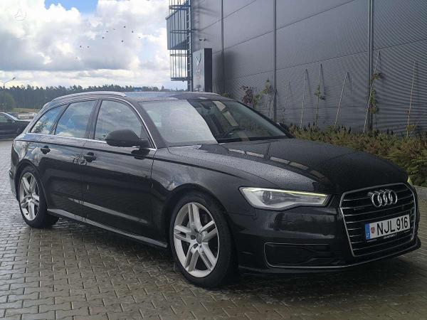 Melns Audi A6 2015 Viļņa, ar dzinēja tilpumu 2.97 L un nobraukumu 241 tūkst. km par 11500 €, foto 8 vietnē AUTOMOTO.COM.LV