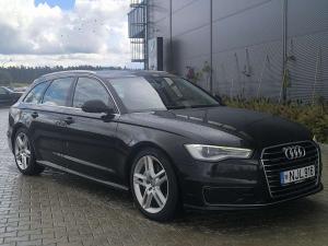 Black Audi A6 2015 in Vilnius, with an engine capacity of 2.97 L and mileage of 241 thousand km for 11500 €, photo 8 on AUTOMOTO.COM.LV