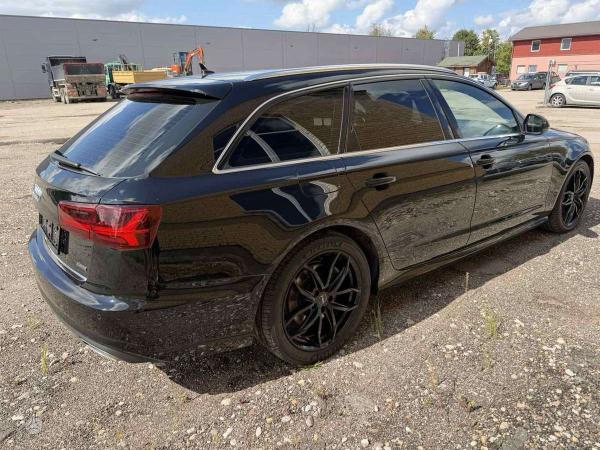 Audi A6 2015 in Rokiskis on AUTOMOTO.COM.LV Black Audi A6 2015 in Rokiskis, with an engine capacity of 2.97 L and mileage of 259 thousand km for 12500 €, photo 3 on AUTOMOTO.COM.LV