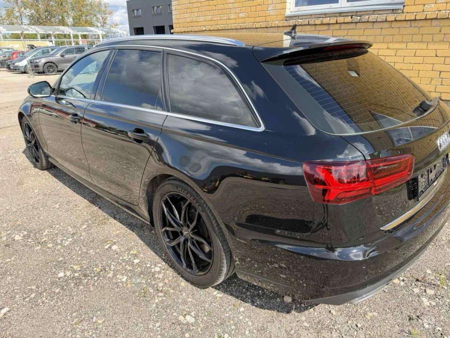 Black Audi A6 2015 in Rokiskis, with an engine capacity of 2.97 L and mileage of 259 thousand km for 12500 €, photo 4 on AUTOMOTO.COM.LV
