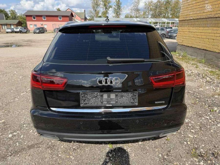 Black Audi A6 2015 in Rokiskis, with an engine capacity of 2.97 L and mileage of 259 thousand km for 12500 €, photo 5 on AUTOMOTO.COM.LV