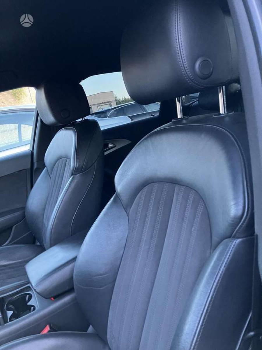 Black Audi A6 2015 in Rokiskis, with an engine capacity of 2.97 L and mileage of 259 thousand km for 12500 €, photo 7 on AUTOMOTO.COM.LV