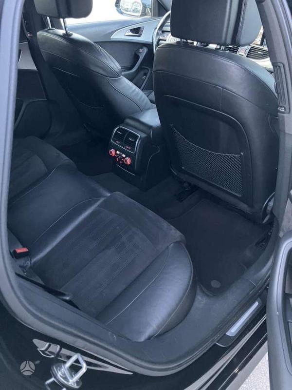 Audi A6 2015 in Rokiskis on AUTOMOTO.COM.LV Black Audi A6 2015 in Rokiskis, with an engine capacity of 2.97 L and mileage of 259 thousand km for 12500 €, photo 9 on AUTOMOTO.COM.LV