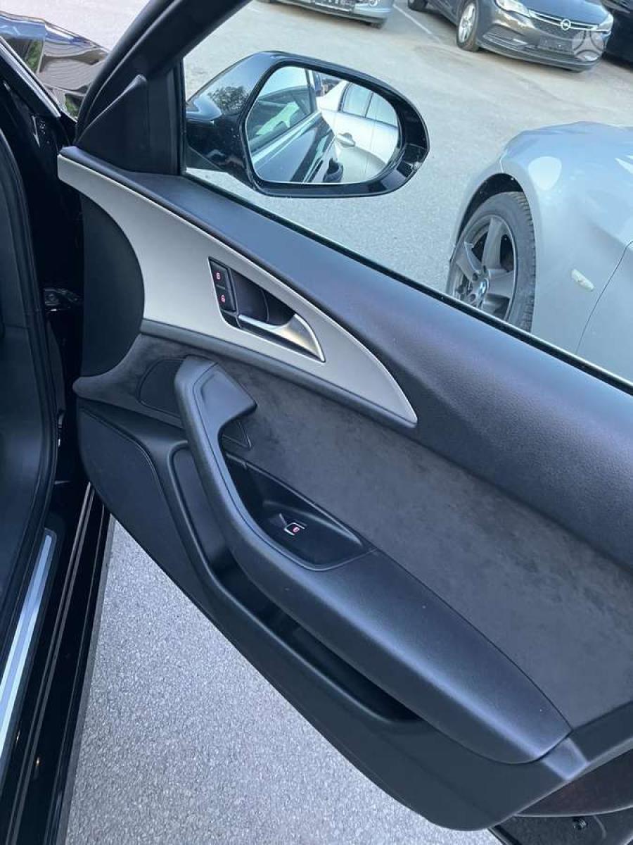 Black Audi A6 2015 in Rokiskis, with an engine capacity of 2.97 L and mileage of 259 thousand km for 12500 €, photo 10 on AUTOMOTO.COM.LV