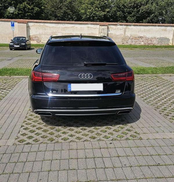 Black Audi A6 2015 in Kaunas, with an engine capacity of 1.97 L and mileage of 292 thousand km for 10700 €, photo 5 on AUTOMOTO.COM.LV