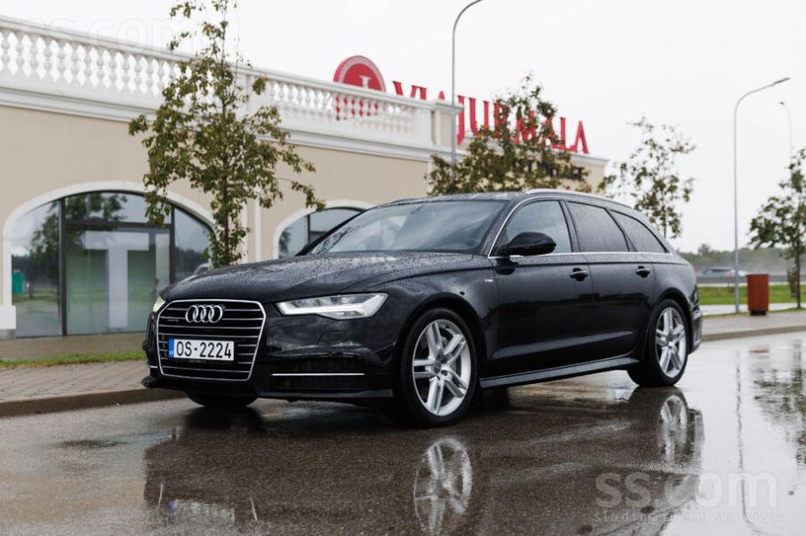 Melns Audi A6 2015 Rīga, ar dzinēja tilpumu 3.00 L un nobraukumu 169 tūkst. km par 19490 €, foto 1 vietnē AUTOMOTO.COM.LV