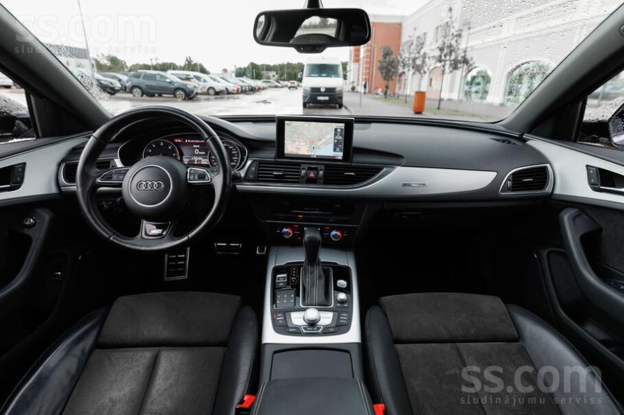 Melns Audi A6 2015 Rīga, ar dzinēja tilpumu 3.00 L un nobraukumu 169 tūkst. km par 19490 €, foto 22 vietnē AUTOMOTO.COM.LV