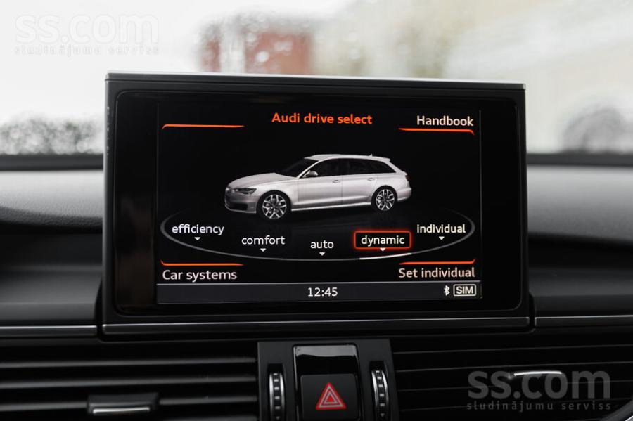 Melns Audi A6 2015 Rīga, ar dzinēja tilpumu 3.00 L un nobraukumu 169 tūkst. km par 19490 €, foto 27 vietnē AUTOMOTO.COM.LV