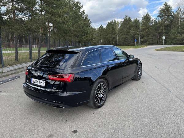 Black Audi A6 2015 in Utena, with an engine capacity of 2.97 L and mileage of 380 thousand km for 7500 €, photo 5 on AUTOMOTO.COM.LV