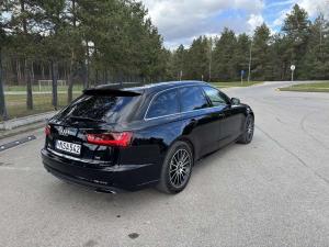 Black Audi A6 2015 in Utena, with an engine capacity of 2.97 L and mileage of 380 thousand km for 7500 €, photo 5 on AUTOMOTO.COM.LV
