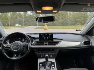 Black Audi A6 2015 in Utena, with an engine capacity of 2.97 L and mileage of 380 thousand km for 7500 €, photo 11 on AUTOMOTO.COM.LV