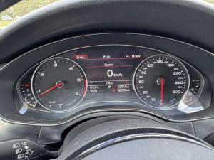 Black Audi A6 2015 in Utena, with an engine capacity of 2.97 L and mileage of 380 thousand km for 7500 €, photo 15 on AUTOMOTO.COM.LV