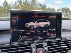 Black Audi A6 2015 in Utena, with an engine capacity of 2.97 L and mileage of 380 thousand km for 7500 €, photo 20 on AUTOMOTO.COM.LV