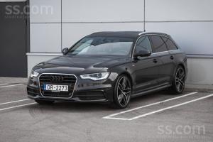 Black Audi A6 2015 in Riga, with an engine capacity of 2.00 L and mileage of 227 thousand km for 10500 €, photo  on AUTOMOTO.COM.LV