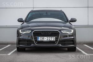 Black Audi A6 2015 in Riga, with an engine capacity of 2.00 L and mileage of 227 thousand km for 10500 €, photo 3 on AUTOMOTO.COM.LV