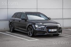Black Audi A6 2015 in Riga, with an engine capacity of 2.00 L and mileage of 227 thousand km for 10500 €, photo 4 on AUTOMOTO.COM.LV