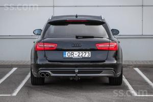 Black Audi A6 2015 in Riga, with an engine capacity of 2.00 L and mileage of 227 thousand km for 10500 €, photo 7 on AUTOMOTO.COM.LV