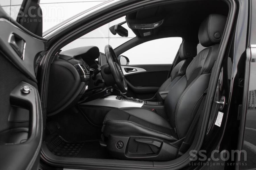 Black Audi A6 2015 in Riga, with an engine capacity of 2.00 L and mileage of 227 thousand km for 10500 €, photo 10 on AUTOMOTO.COM.LV