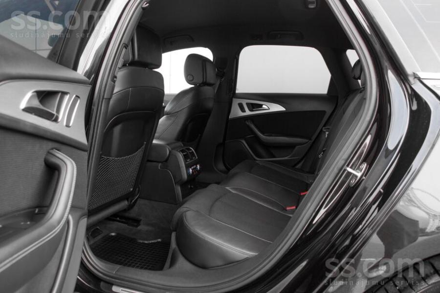 Black Audi A6 2015 in Riga, with an engine capacity of 2.00 L and mileage of 227 thousand km for 10500 €, photo 12 on AUTOMOTO.COM.LV