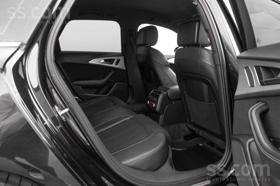Black Audi A6 2015 in Riga, with an engine capacity of 2.00 L and mileage of 227 thousand km for 10500 €, photo 13 on AUTOMOTO.COM.LV