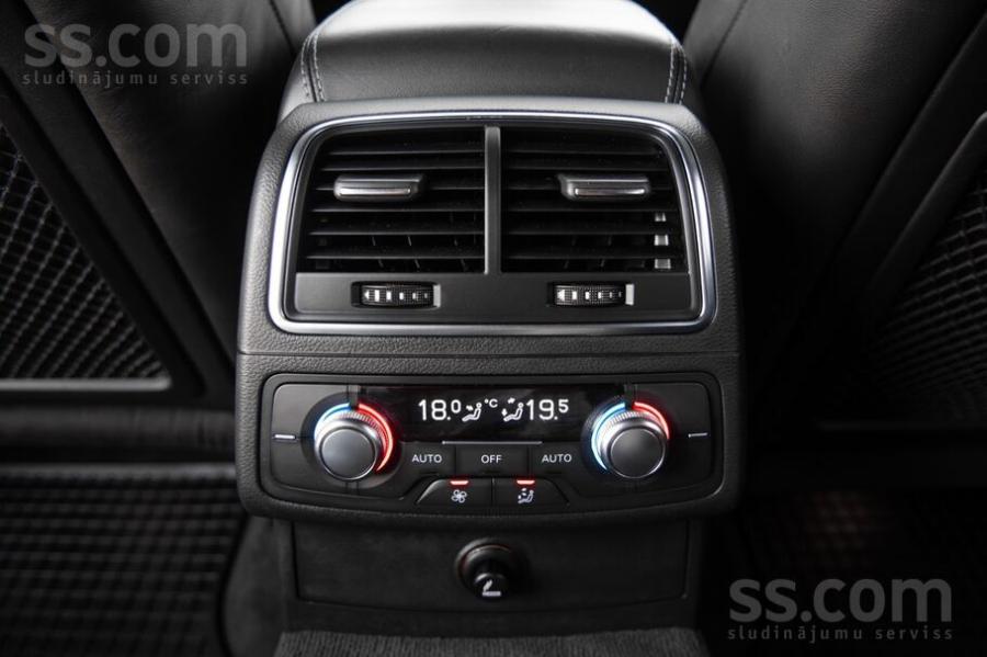 Black Audi A6 2015 in Riga, with an engine capacity of 2.00 L and mileage of 227 thousand km for 10500 €, photo 14 on AUTOMOTO.COM.LV