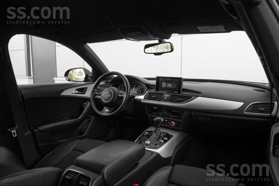 Black Audi A6 2015 in Riga, with an engine capacity of 2.00 L and mileage of 227 thousand km for 10500 €, photo 16 on AUTOMOTO.COM.LV
